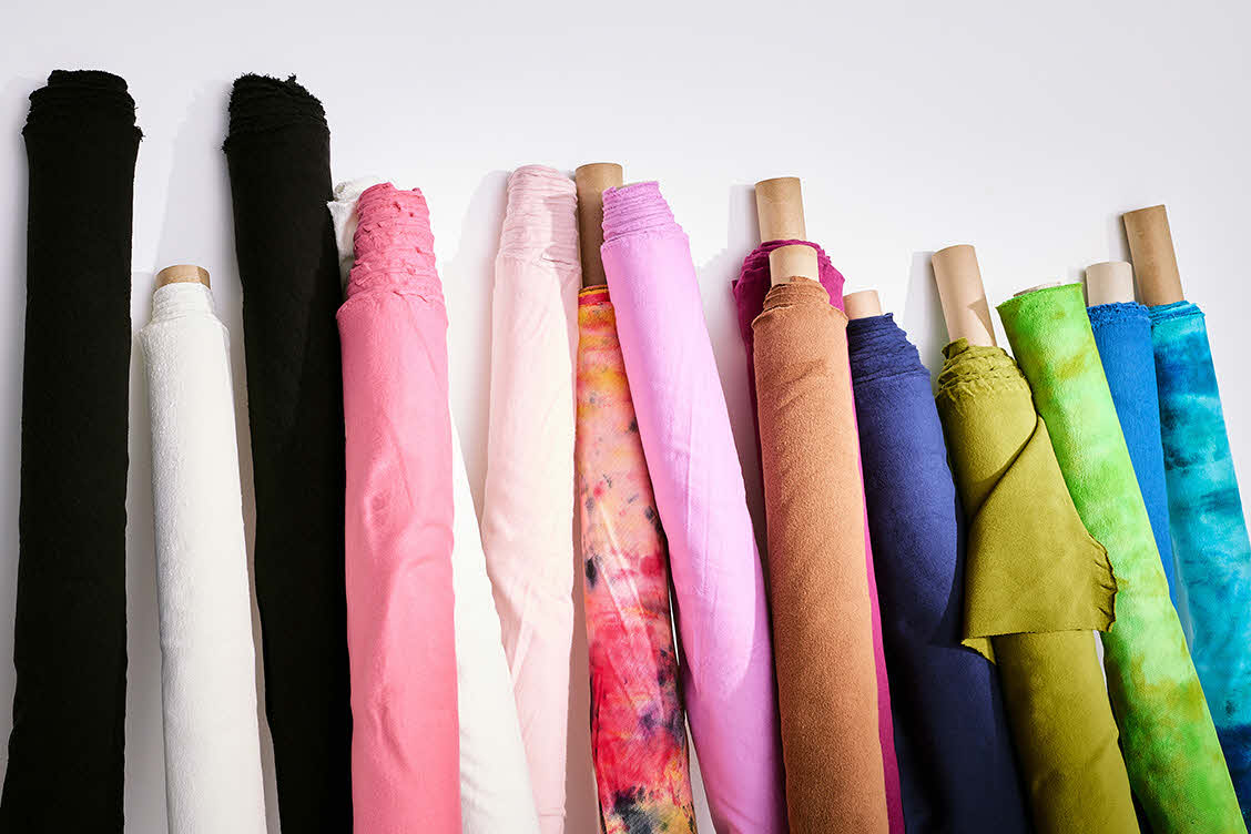 Organic cotton fabrics - hemp fabrics - linen - wool