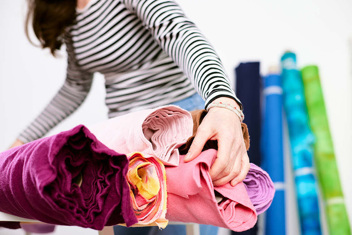 Organic cotton fabrics - hemp fabrics - linen - wool