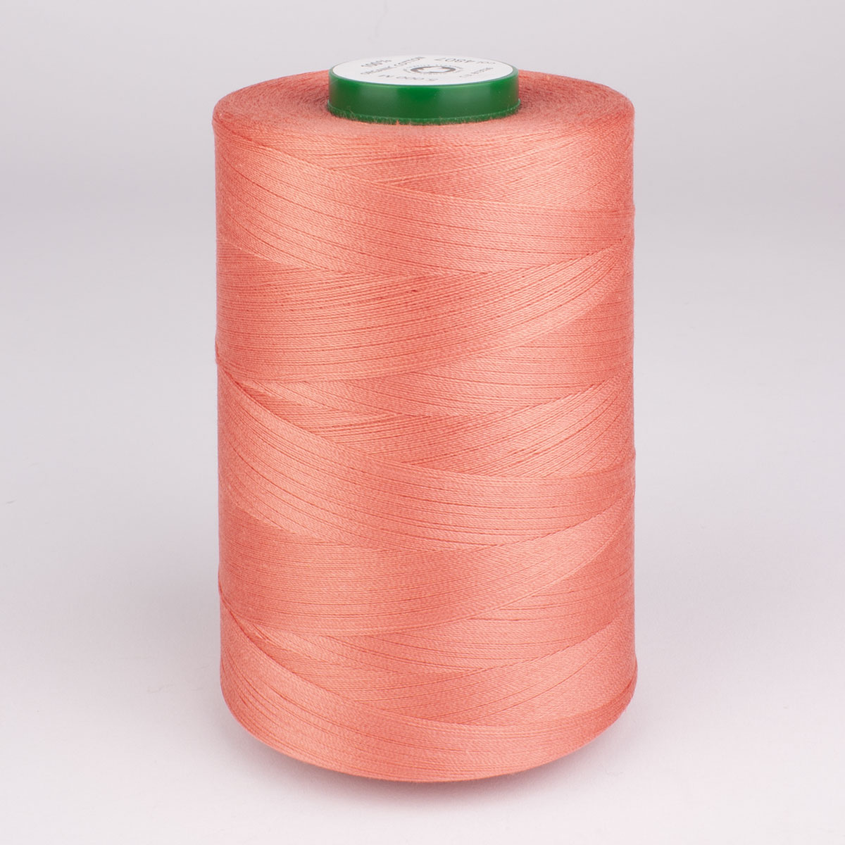 Organic cotton sewing yarn Nm50/2 peach