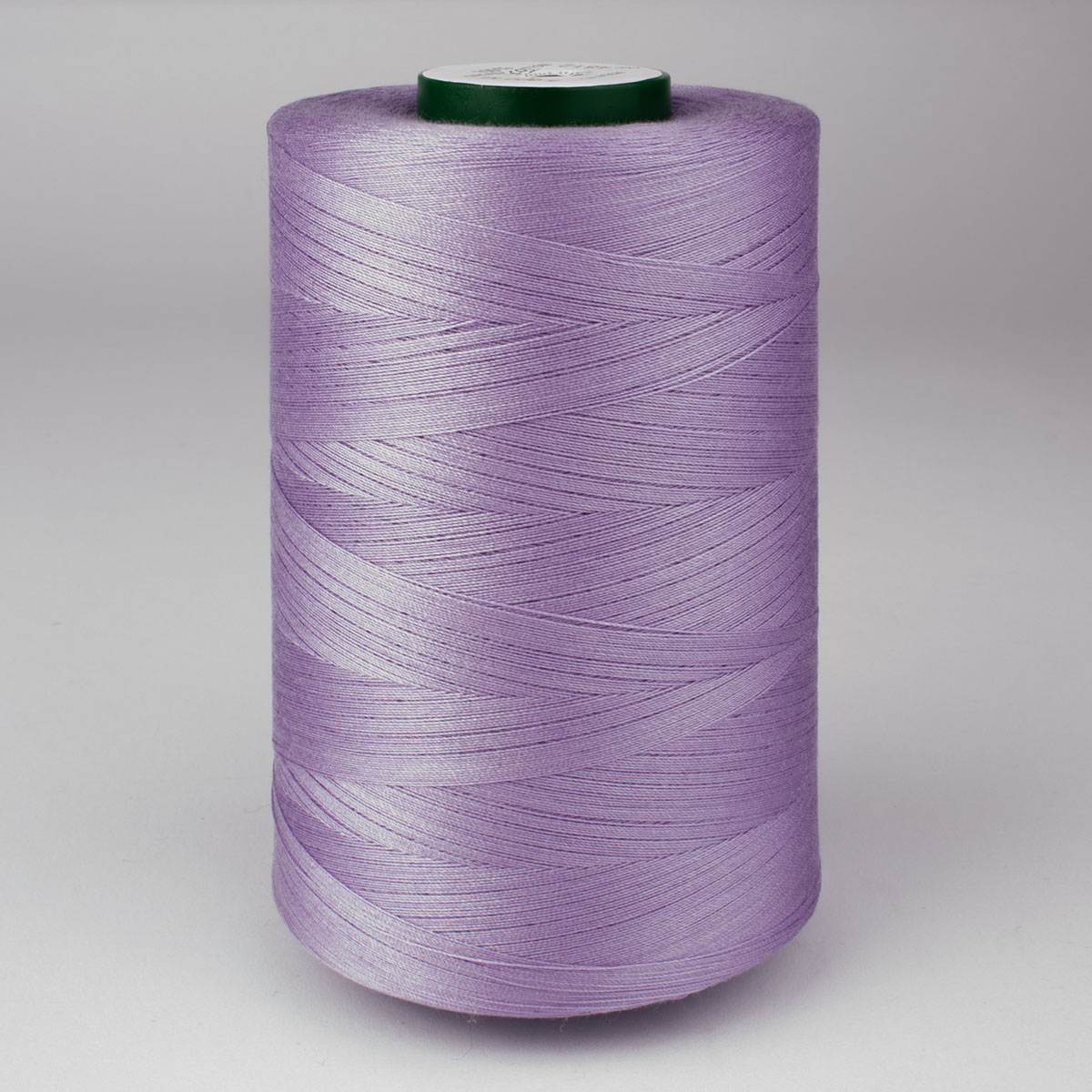 Organic cotton sewing yarn Nm50/2 pale violet