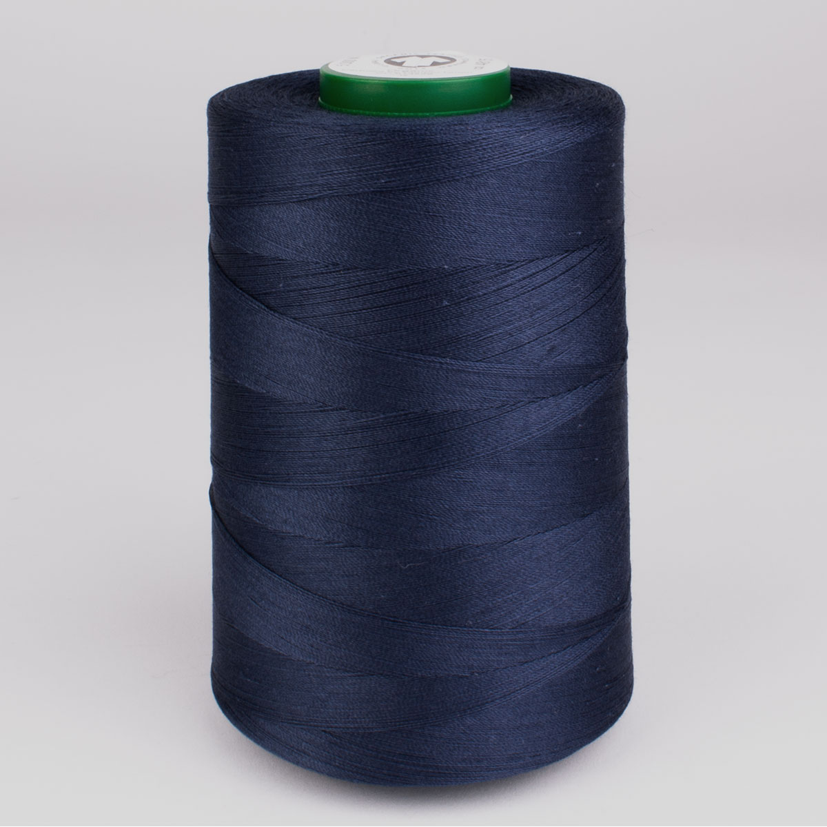 Organic cotton sewing yarn Nm50/2 slate blue