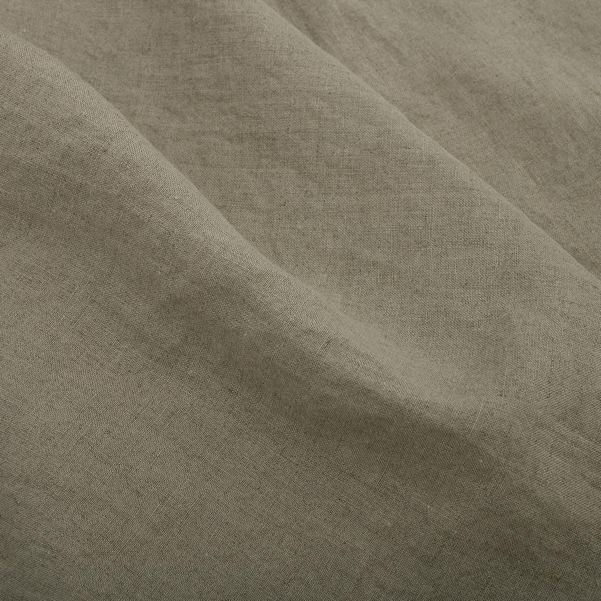 Medium weight linen fabric flax color | Ecological Textiles