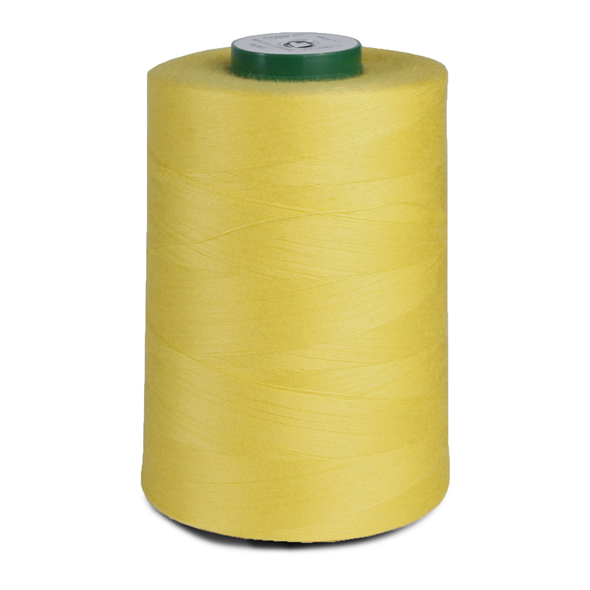 Yellow sewing yarn Nm 50/2 organic cotton