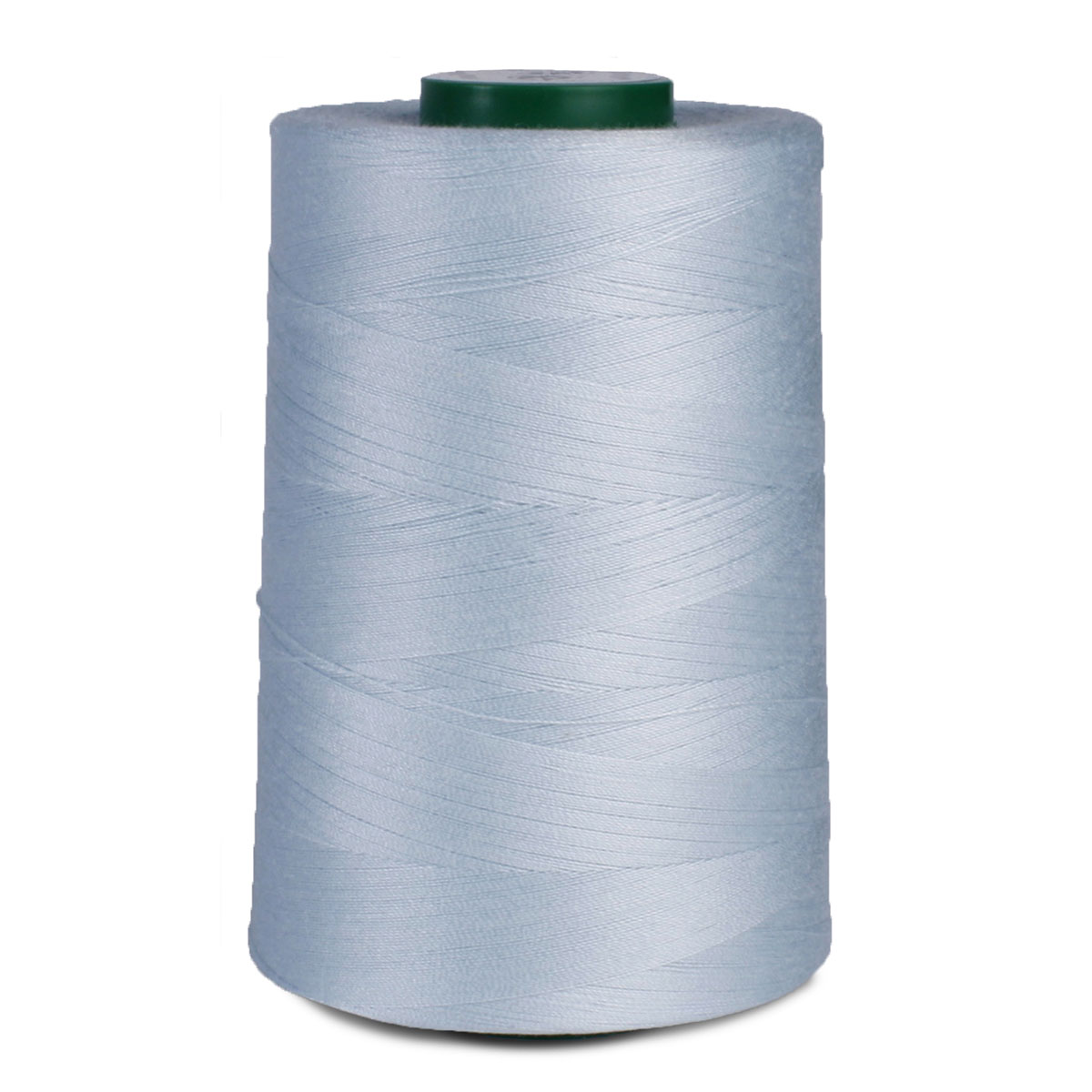 Light blue sewing yarn Nm 50/2 organic cotton
