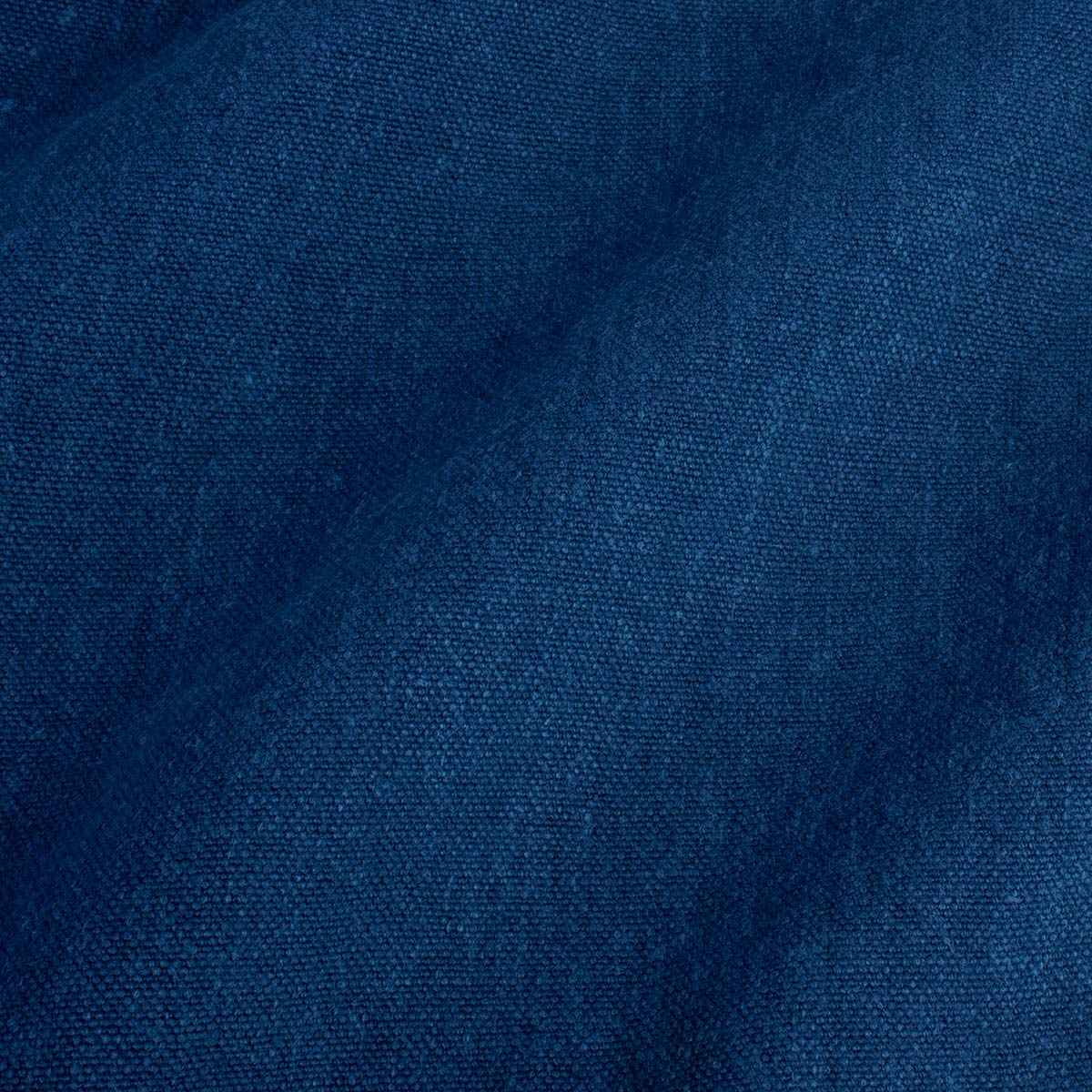 Navy washed hemp canvas