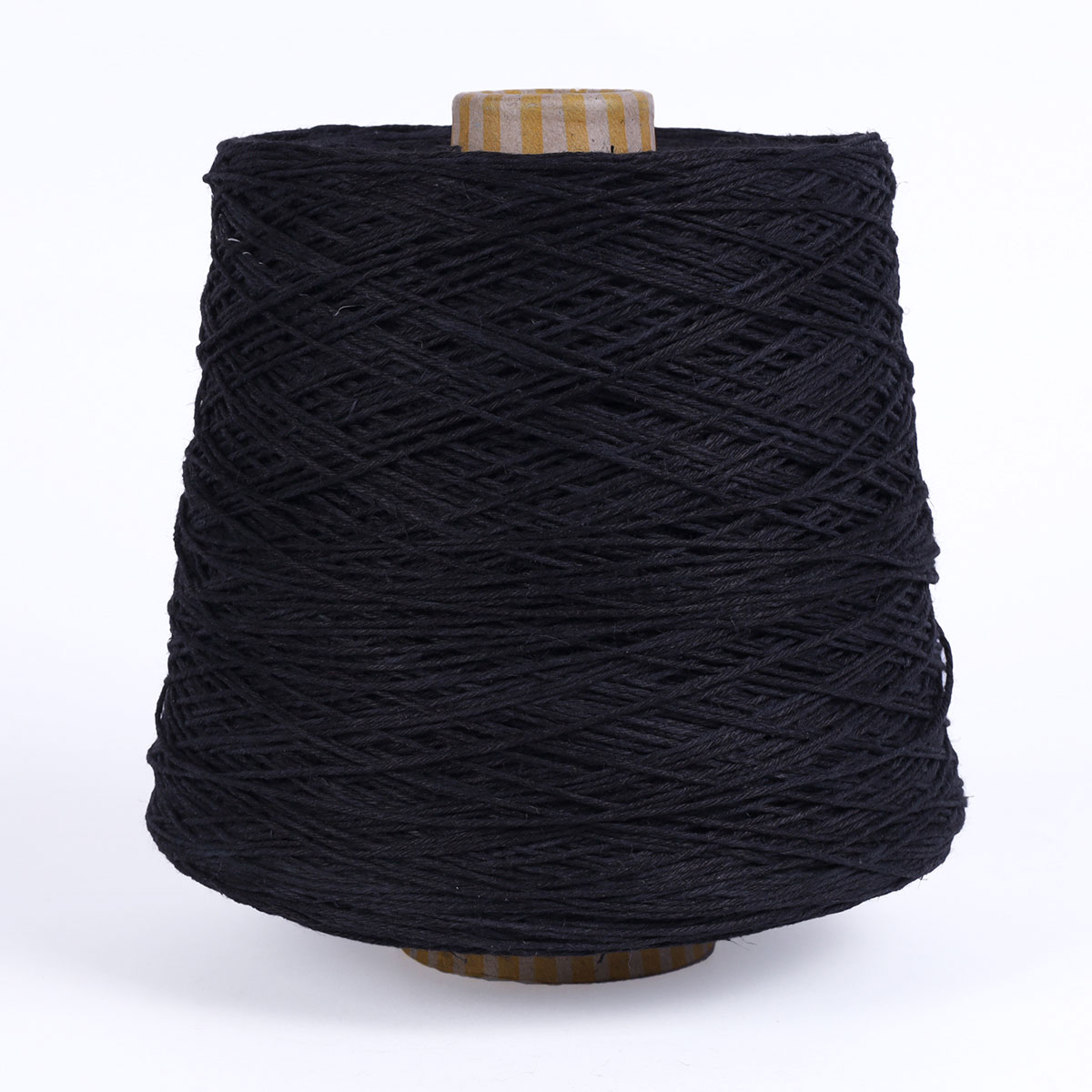 Black six ply hemp yarn | Ecological Textiles
