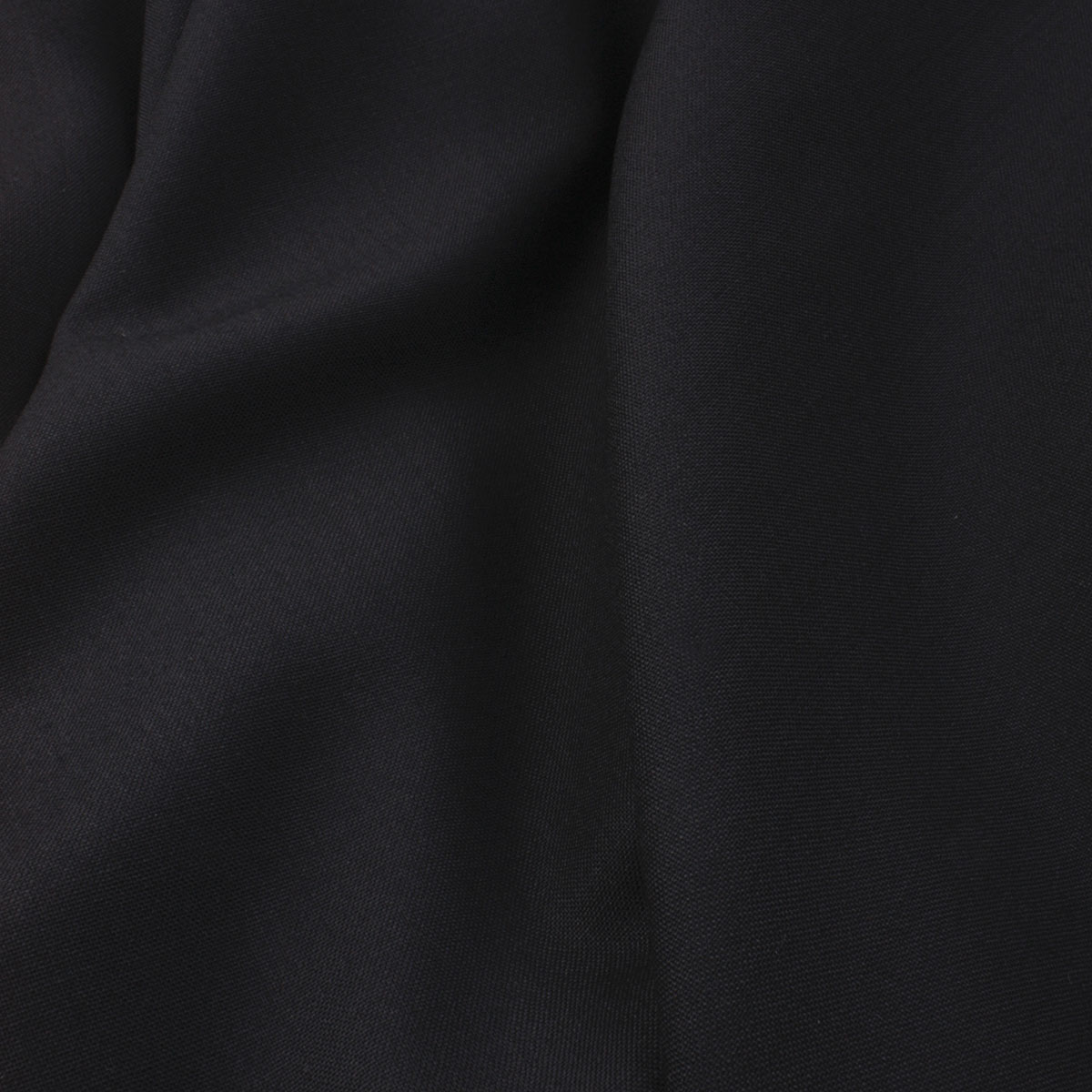 Black RWS certified wool fabric