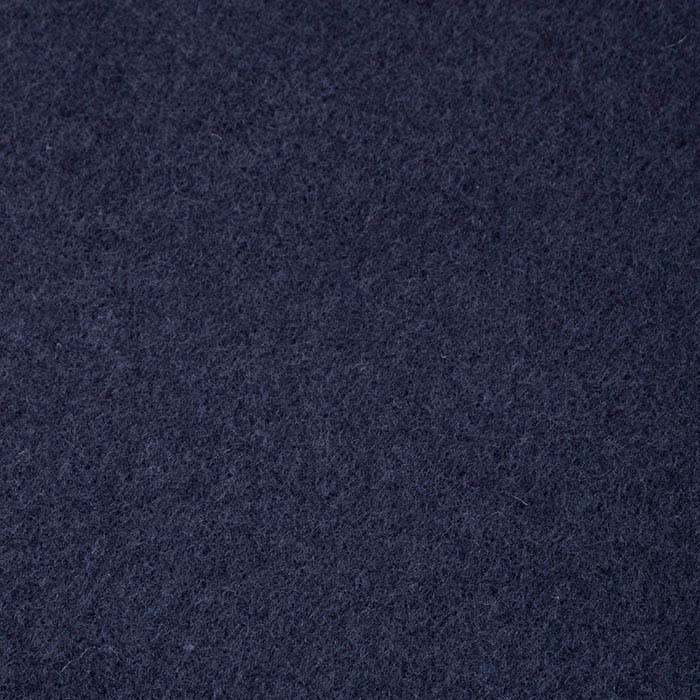 Blue double fleece from organic cotton