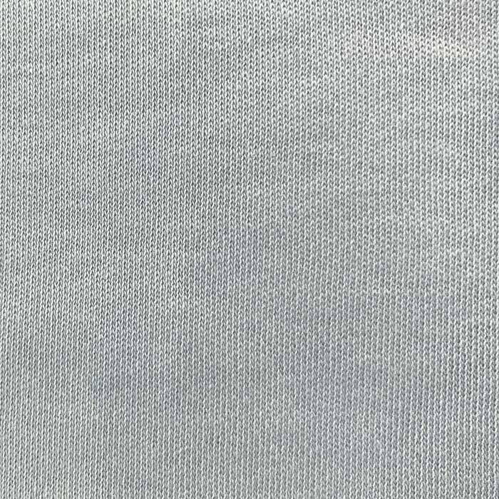 Grey interlock fabric from organic cotton | Ecological Textiles