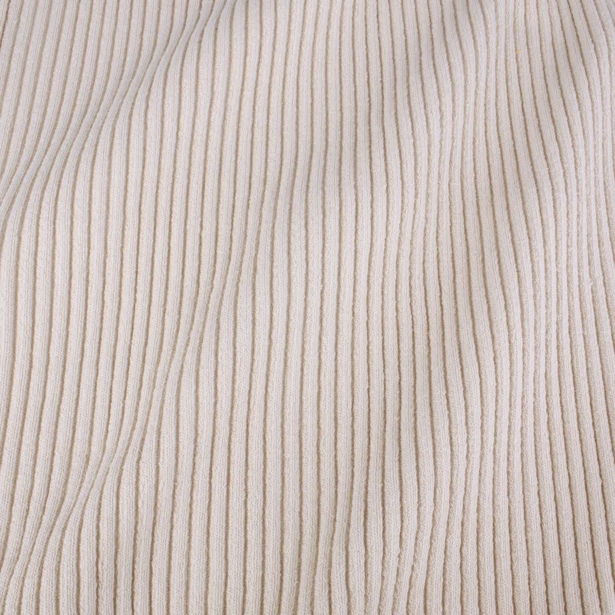Organic cotton wide rib in frosted almond colour