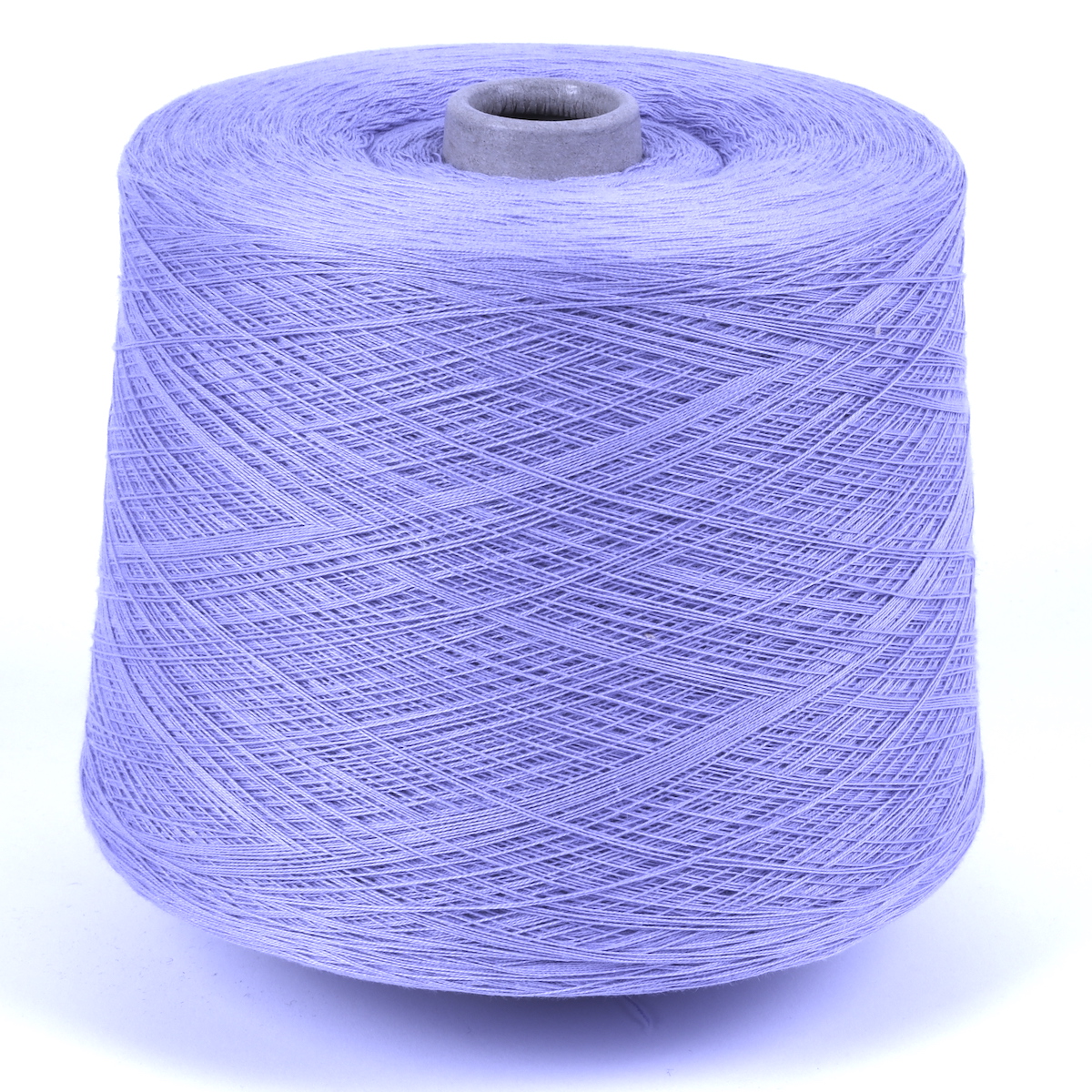 Organic cotton yarn Nm 34/2 purpleblue colour