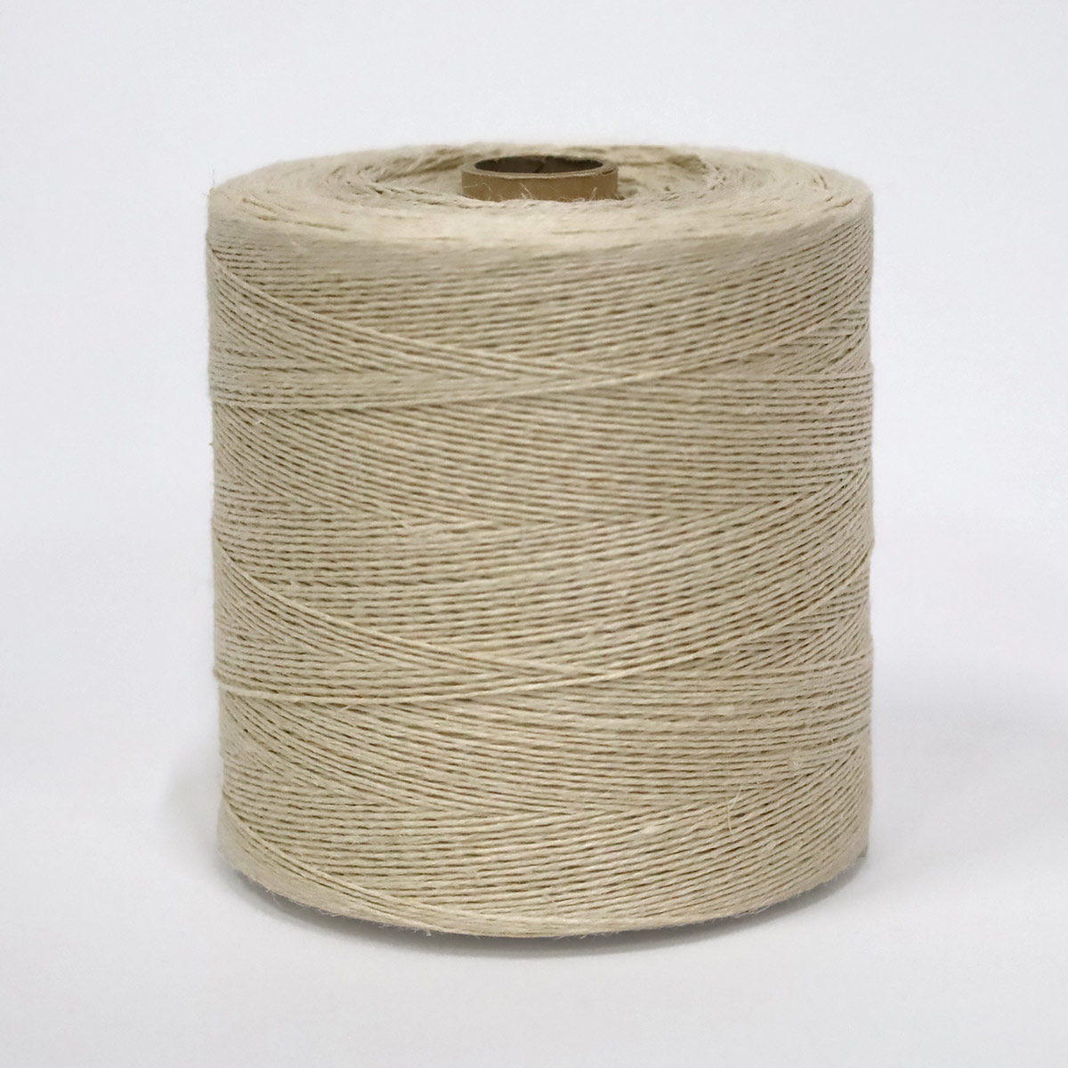 500 gr cone natural hemp yarn Nm 8/2