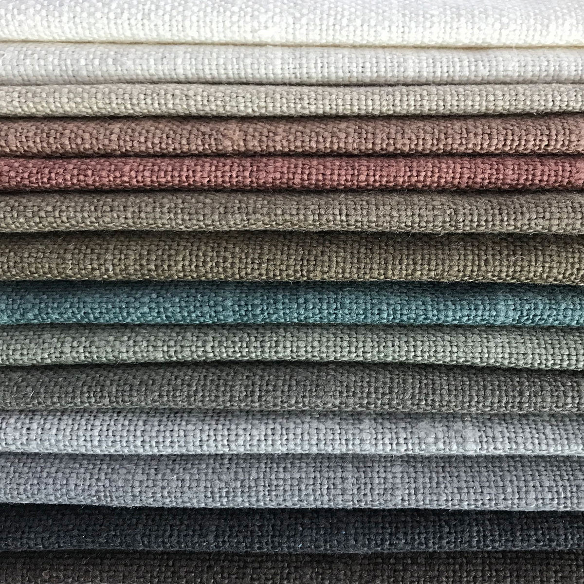 Plain organic linen │Samples Ecological Textiles