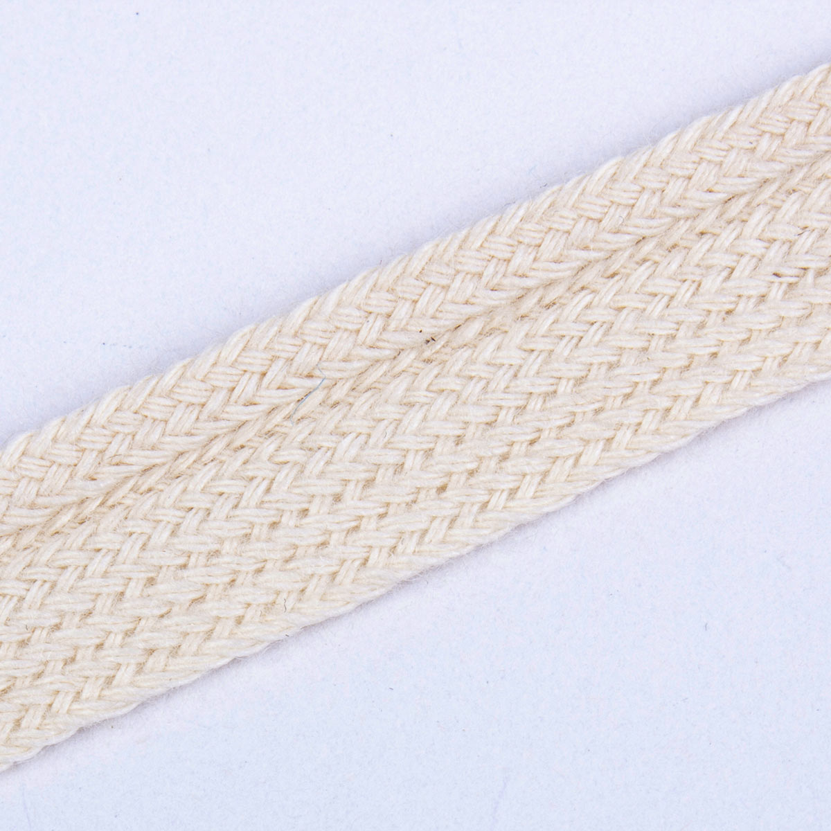 Organic cotton piping natural colour