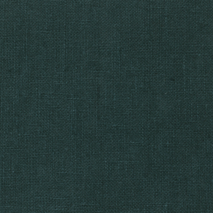 Forest green fine woven hemp fabric